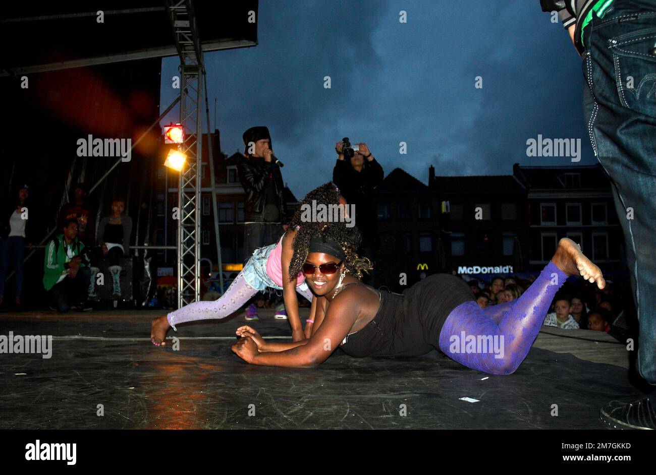06-09-2009.Leiden,The Netherlands.Zomerjam(Summerjam)is an outdoor hip ...