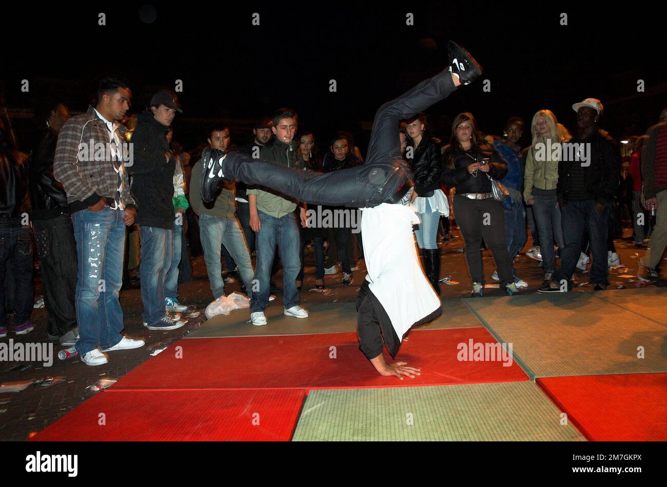 06-09-2009.Leiden,The Netherlands.Zomerjam(Summerjam)is an outdoor hip ...