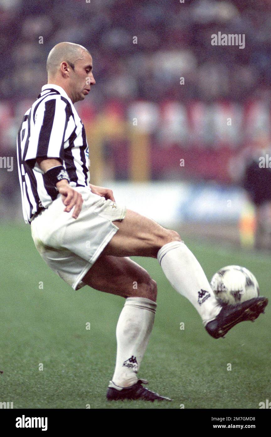 Italy, Turin 1994-1995-1996: Juventus FC player Gianluca Vialli in ...