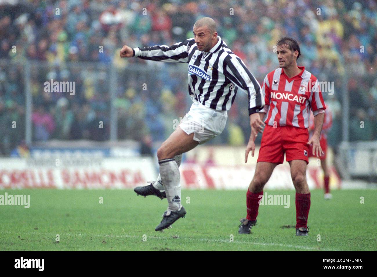 Italy, Turin 1994-1995-1996: Juventus FC player Gianluca Vialli in ...