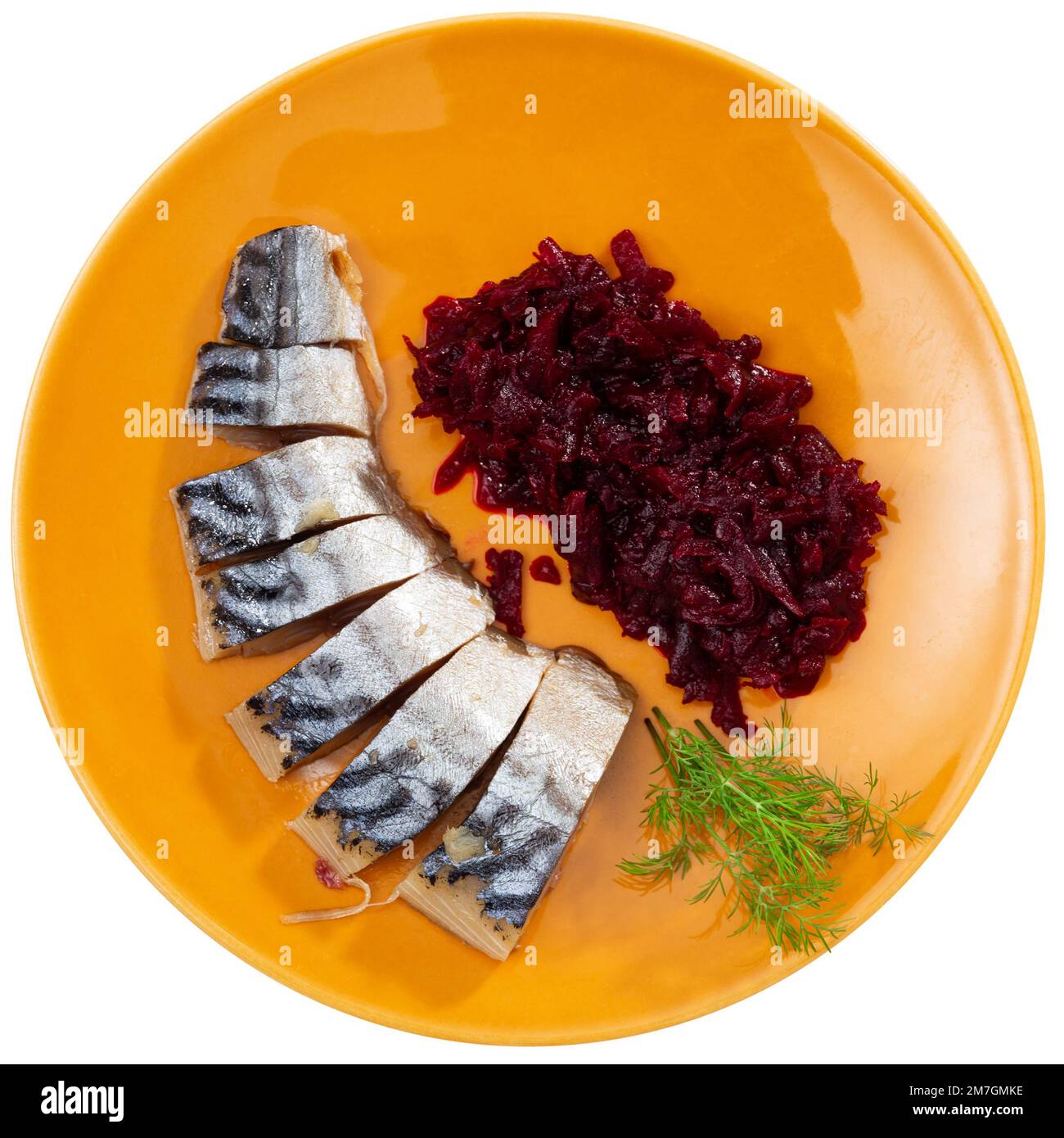 Smoked mackerel served with grated beetroot Stock Photo - Alamy Smoked mackerel served with grated beetroot Stock Photo - Alamy