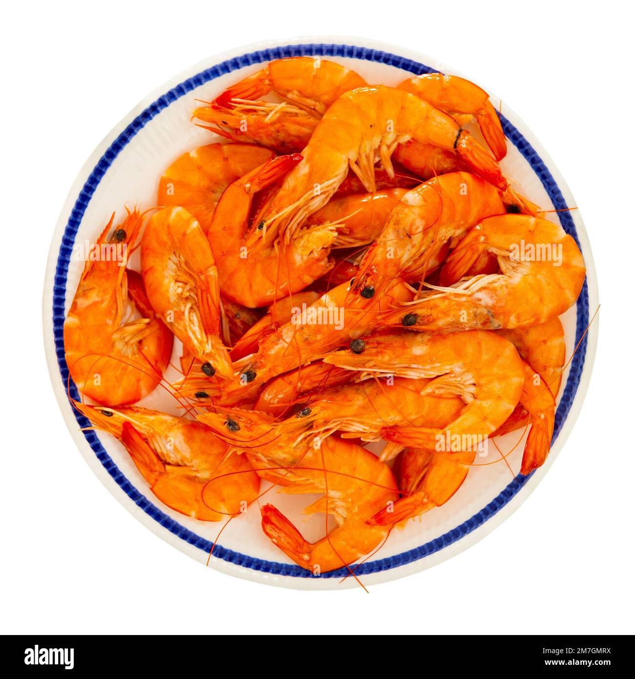 Royal red shrimp raw shrimp Cut Out Stock Images & Pictures - Alamy