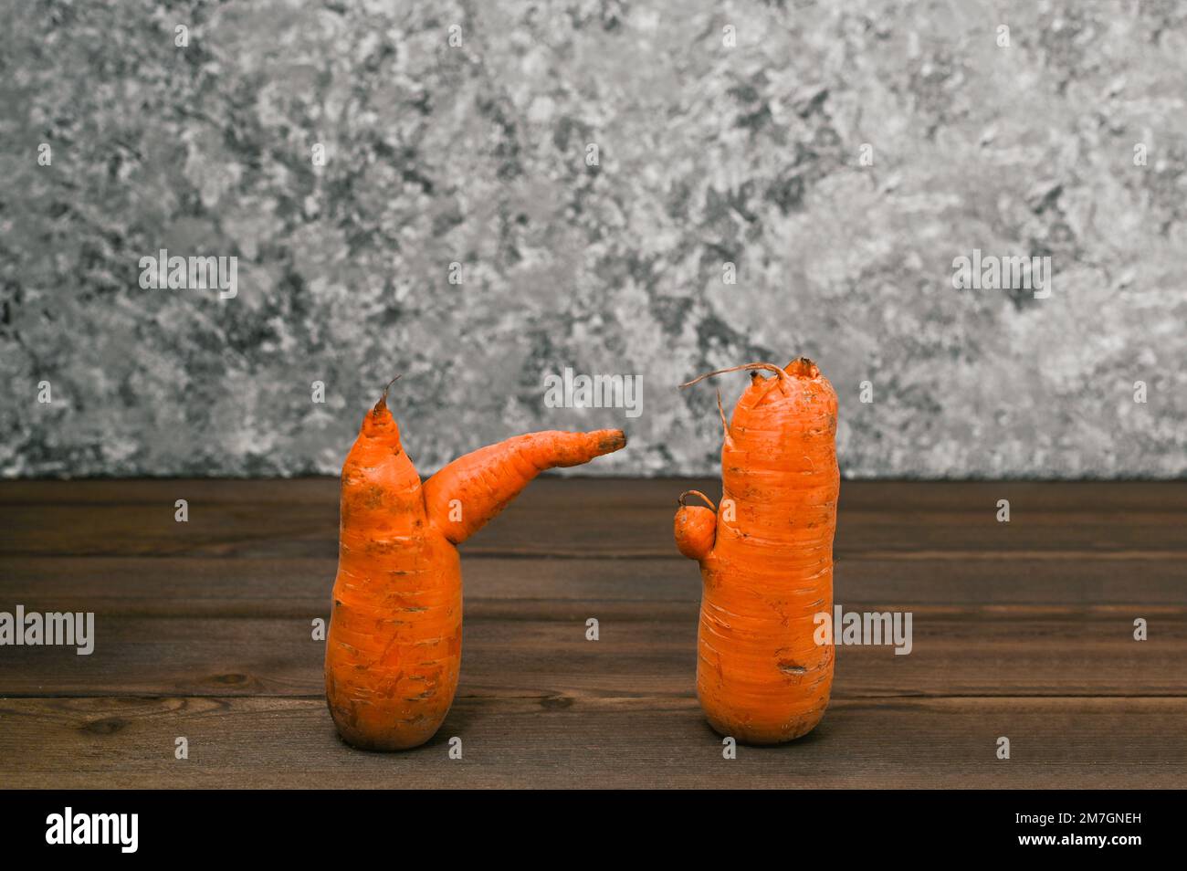Malformed carrot hi-res stock photography and images - Alamy