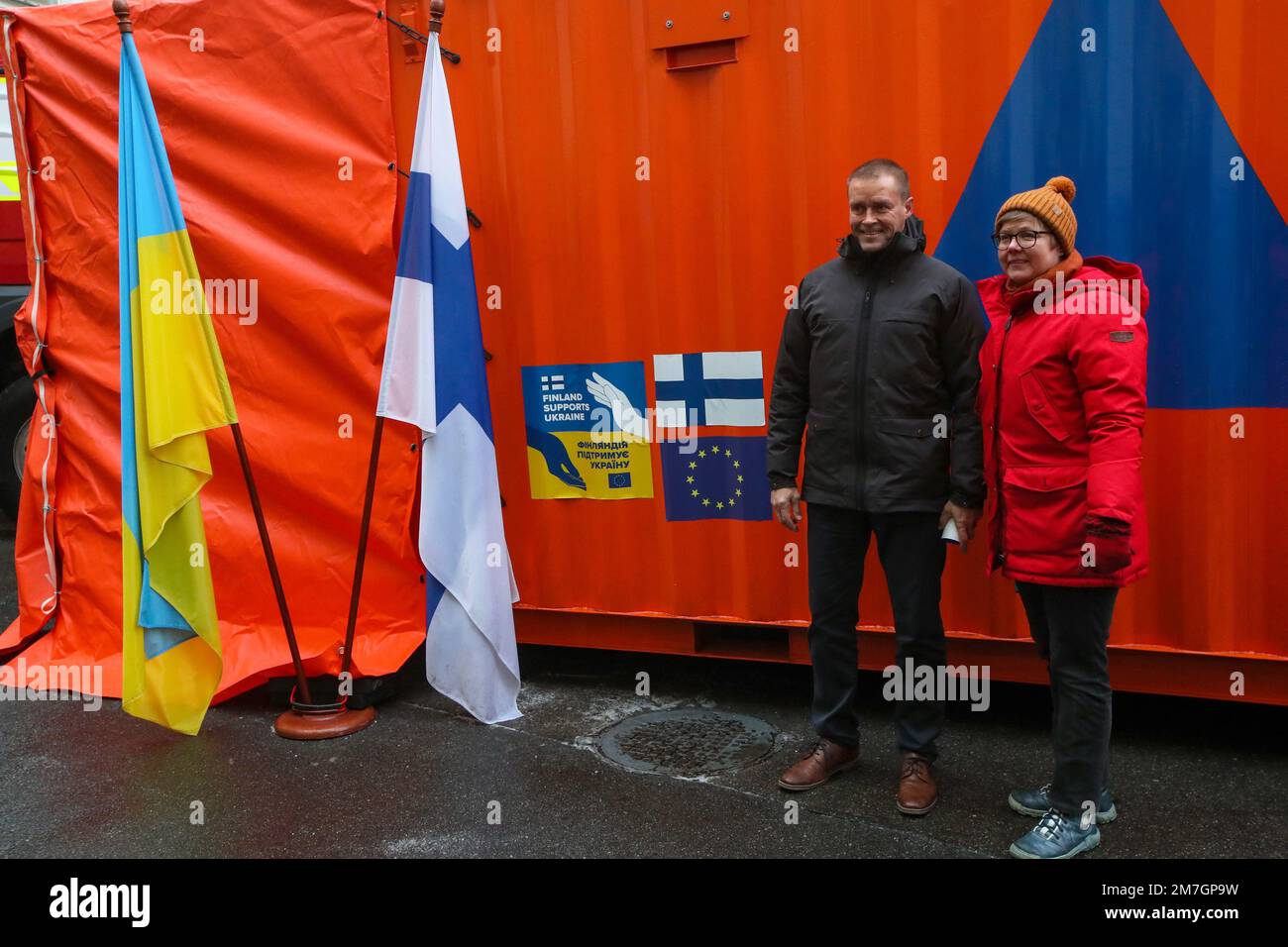 KYIV, UKRAINE - JANUARY 9, 2023 - Minister of the Interior of the ...