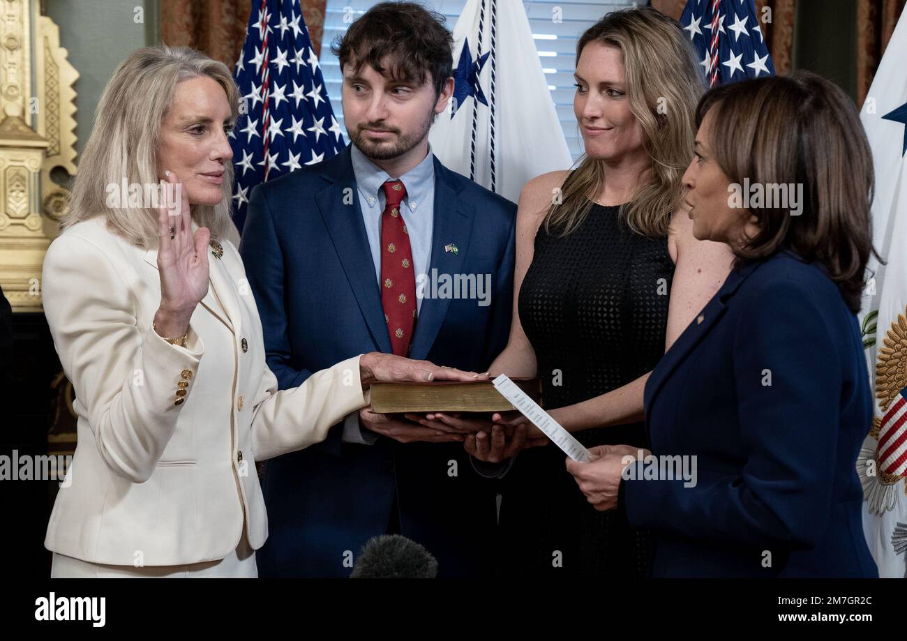 Washington, United States. 09th Jan, 2023. Vice President Kamala Harris ...