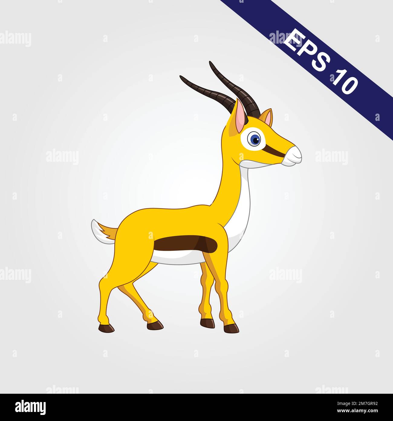 Vector Illustration of Deer, True Deer, Red Deer, Fallow Deer Stock ...