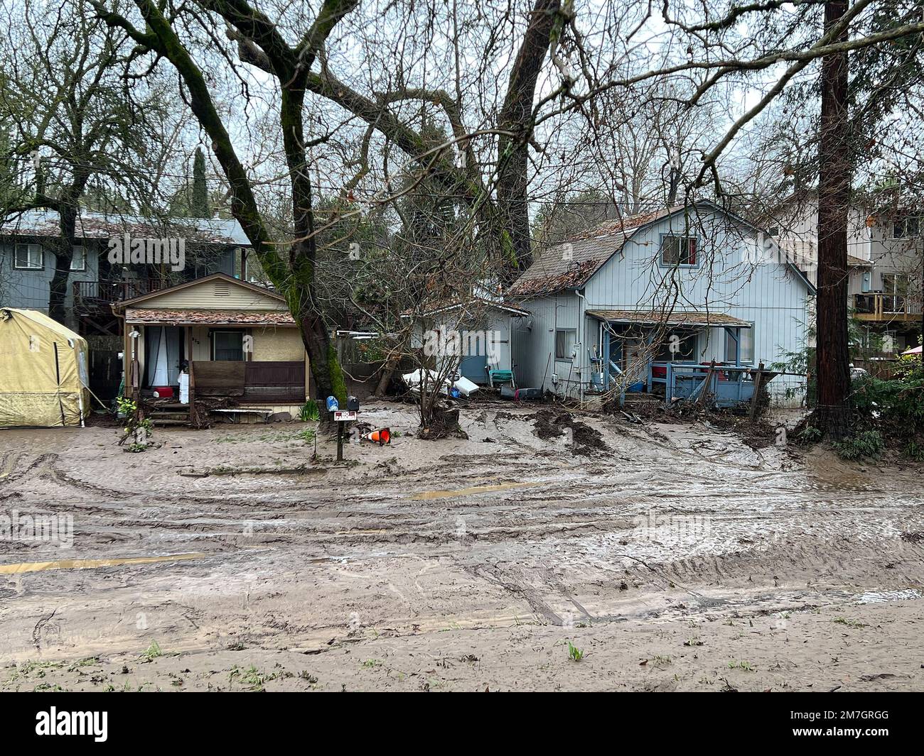 Felton, USA. 09th Jan, 2023. General view of the historic covered ...