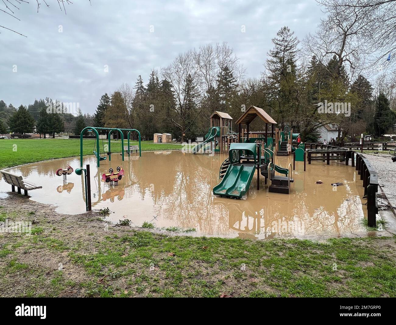 Felton, USA. 09th Jan, 2023. General view of the historic covered ...