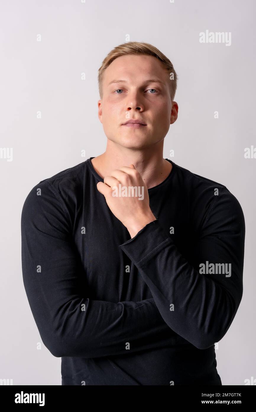 Blonde german woman attractive hi-res stock photography and images - Alamy