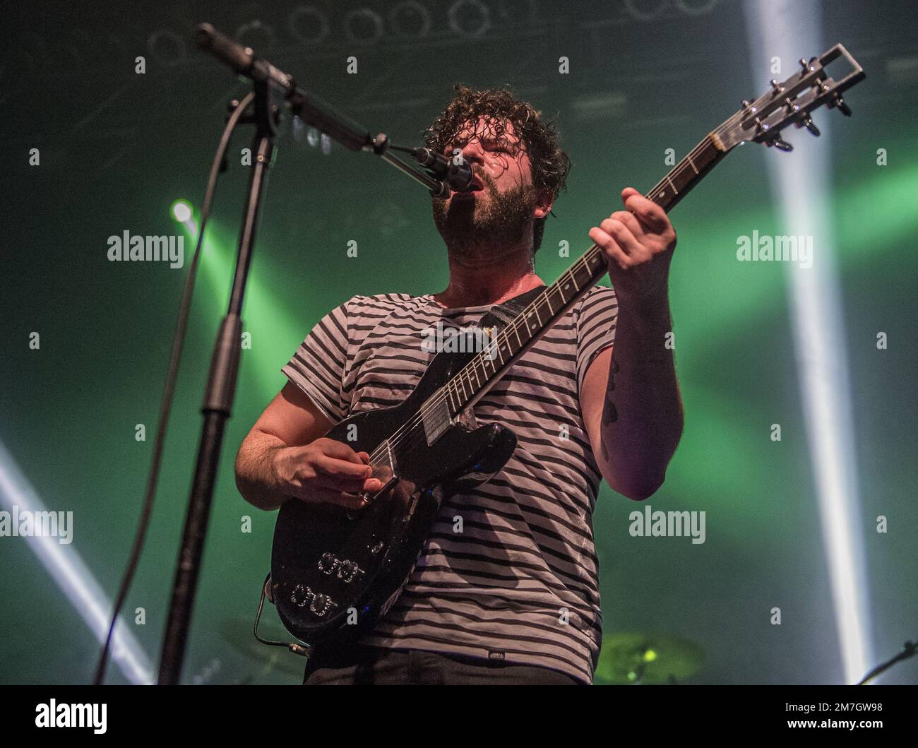 Foals in concert at Terminal 5 in New York Stock Photo - Alamy