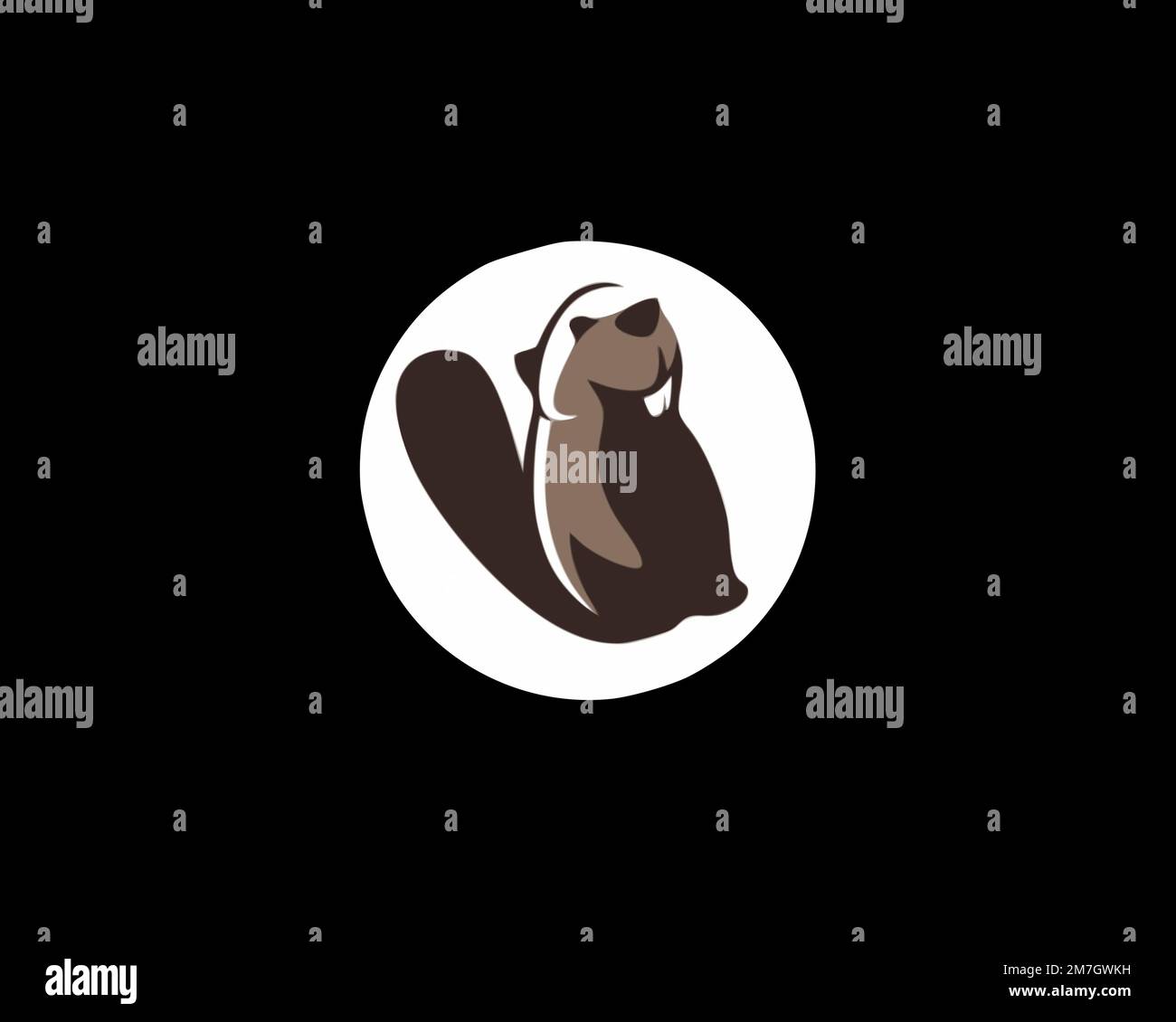 DBeaver, rotated logo, black background Stock Photo - Alamy