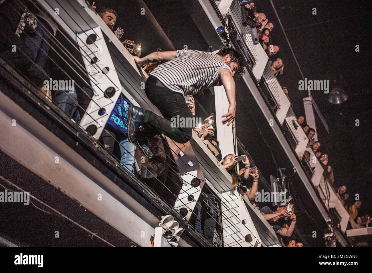 Foals in concert at Terminal 5 in New York Stock Photo - Alamy