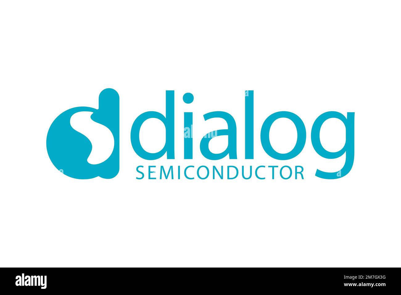Dialog Semiconductor, Logo, White background Stock Photo - Alamy