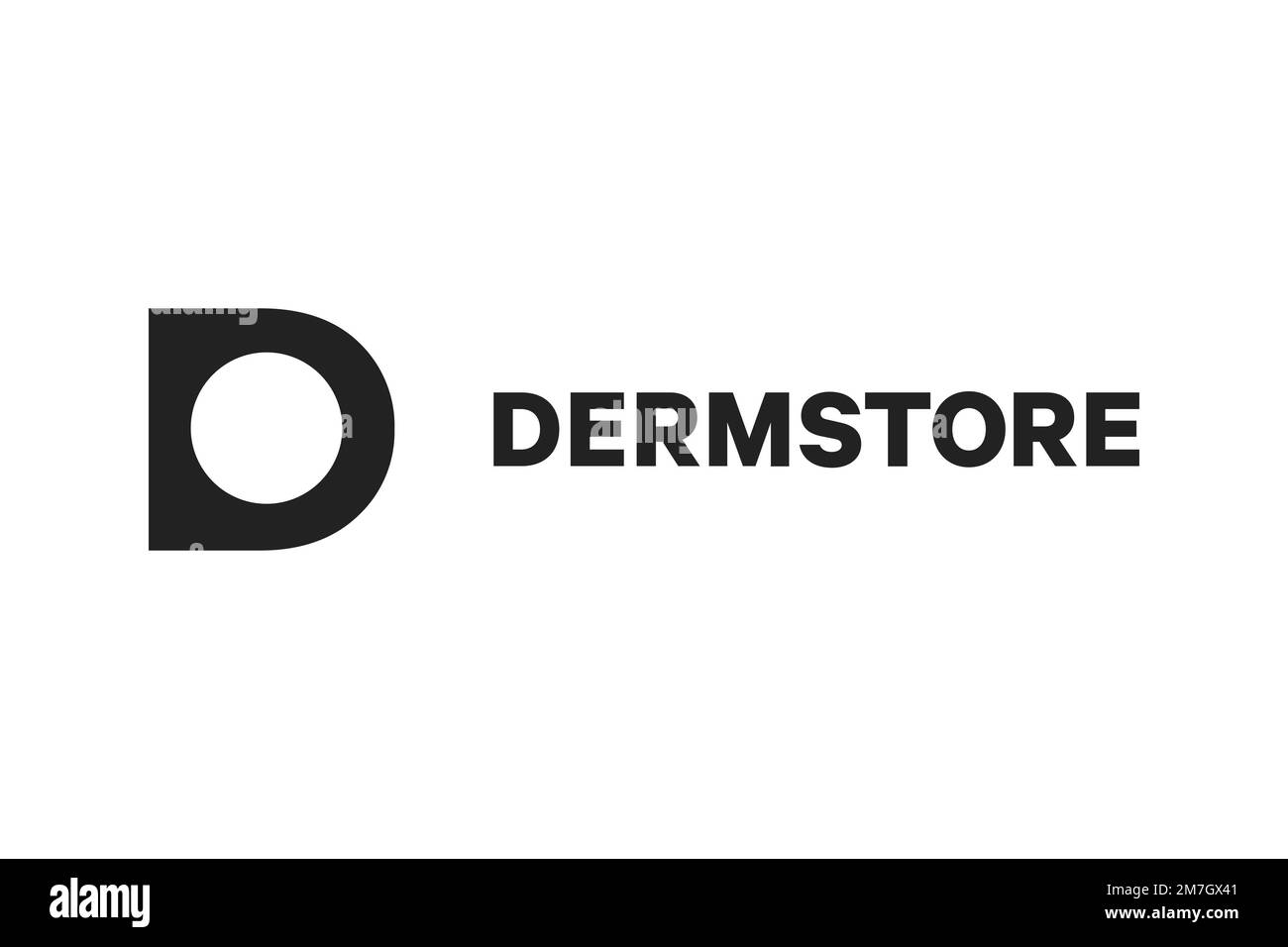 Dermstore, Logo, White background Stock Photo - Alamy