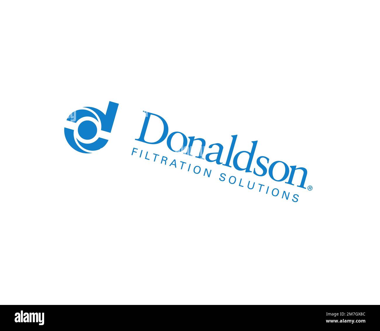 Donaldson Company, Rotated Logo, White Background B Stock Photo - Alamy