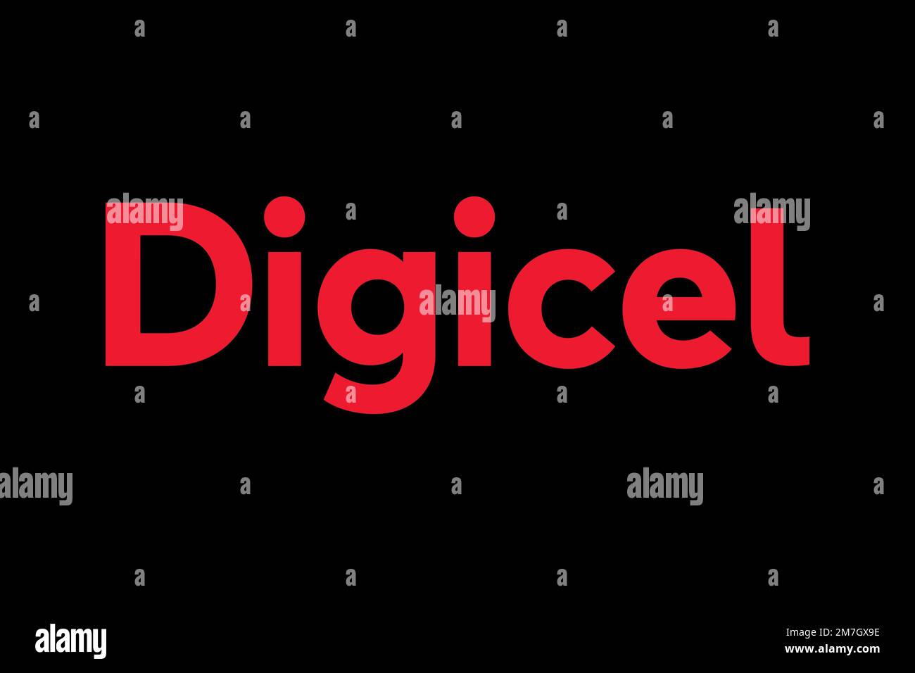 Digicel, Logo, Black background Stock Photo - Alamy
