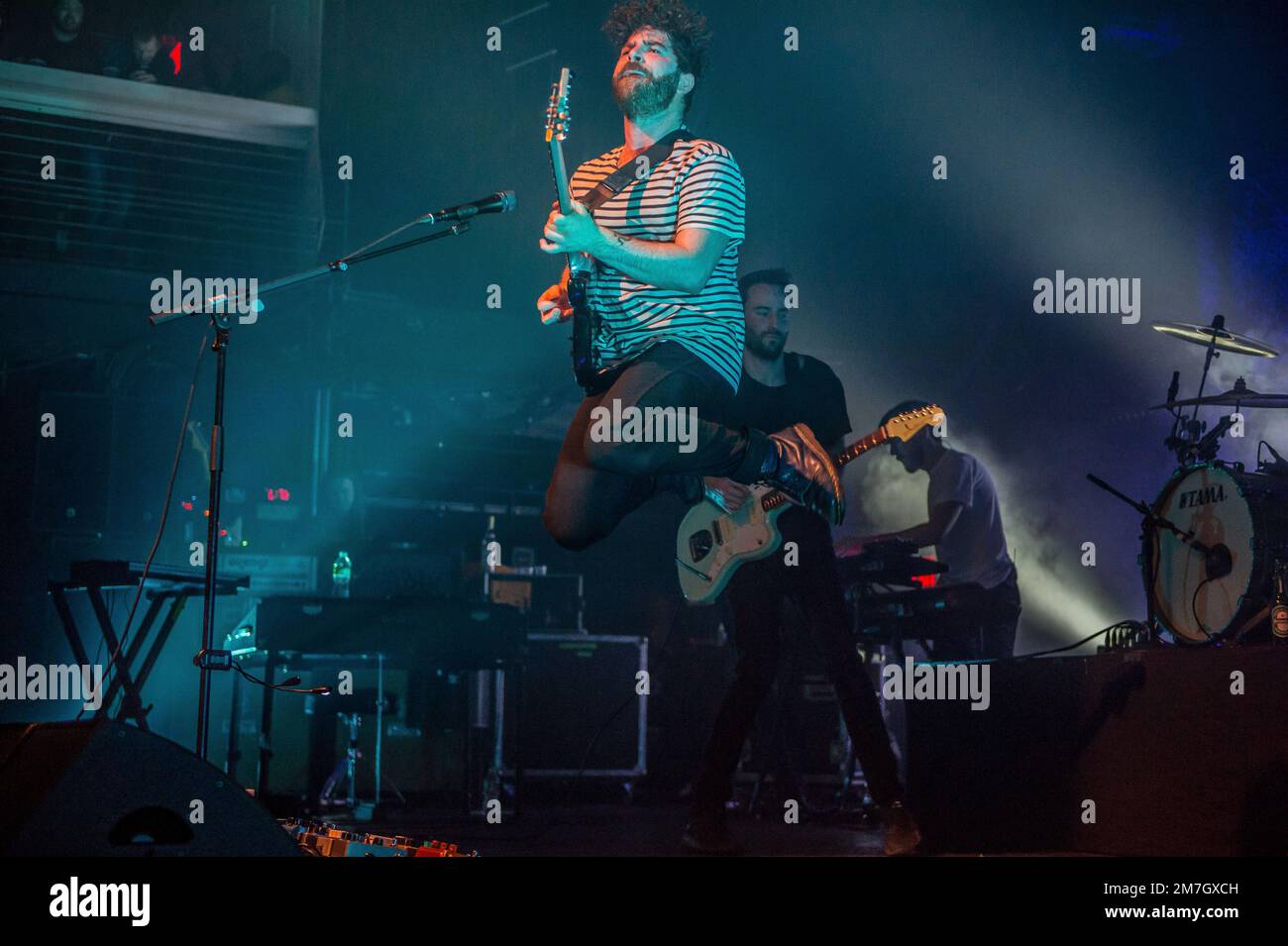 Foals in concert at Terminal 5 in New York Stock Photo - Alamy