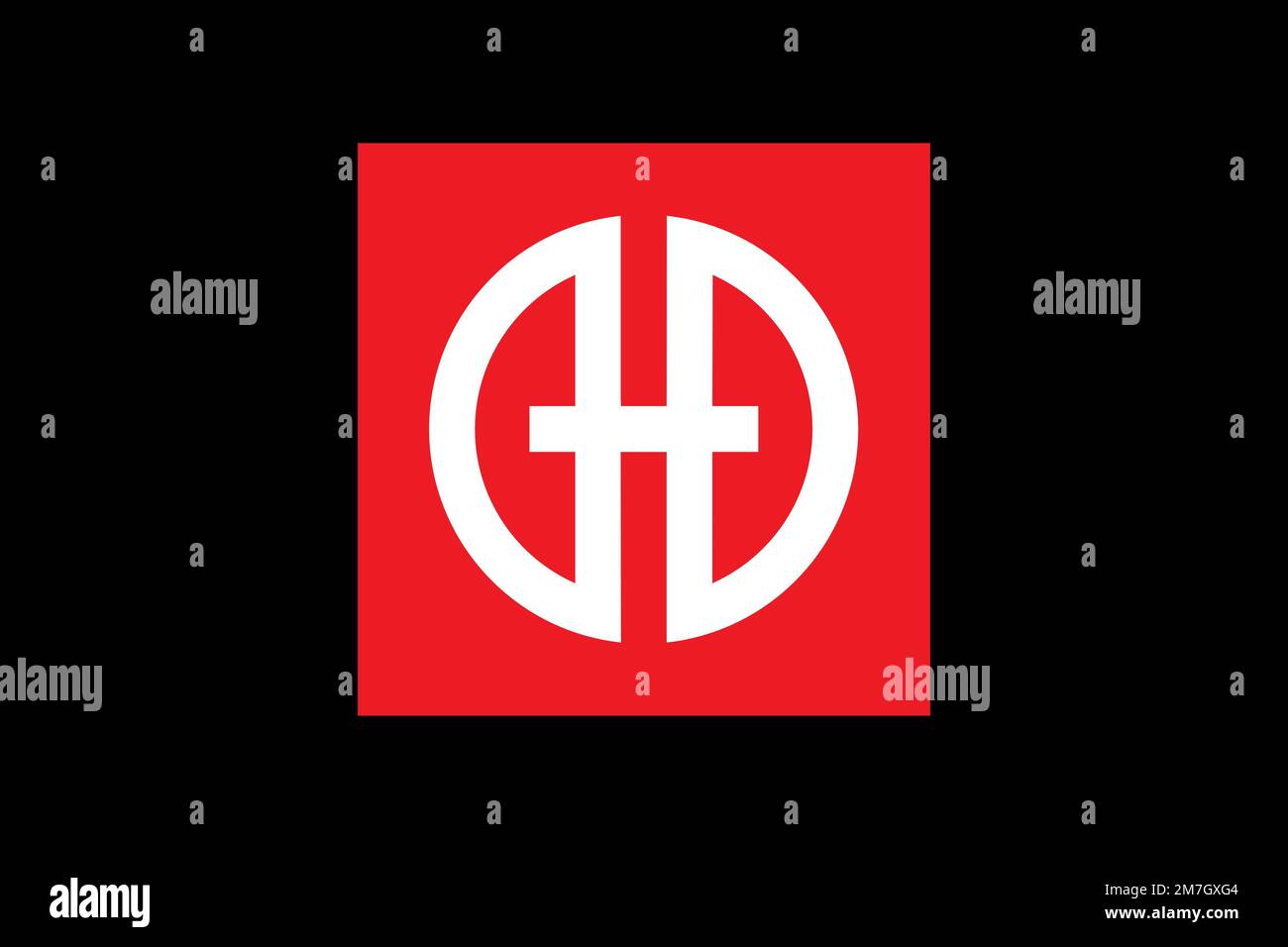 Duro Dakovic company, Logo, Black background Stock Photo - Alamy