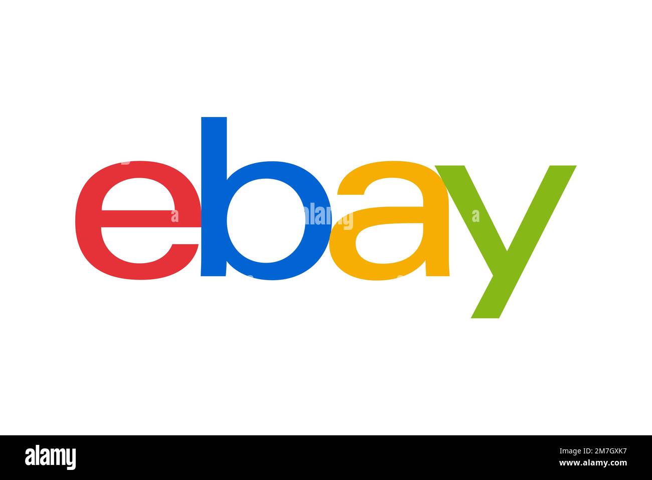 White ebay logo hi-res stock photography and images - Alamy