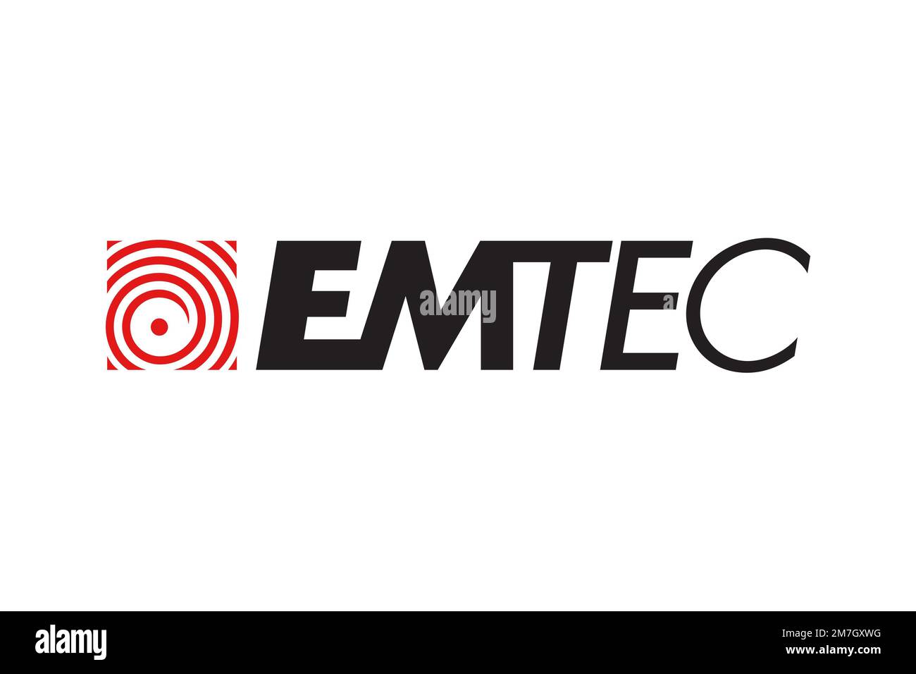 EMTEC, Logo, White background Stock Photo - Alamy