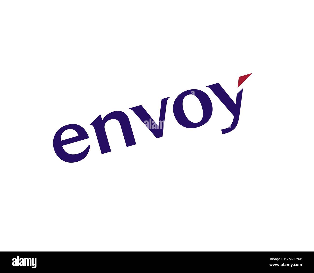 Envoy Air, Rotated Logo, White Background Stock Photo - Alamy