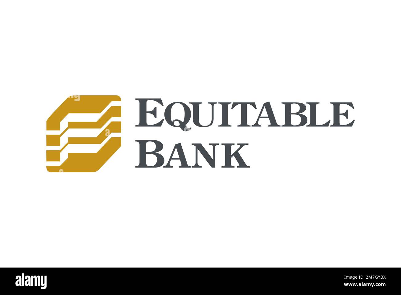 Equitable Bank, Logo, White background Stock Photo - Alamy