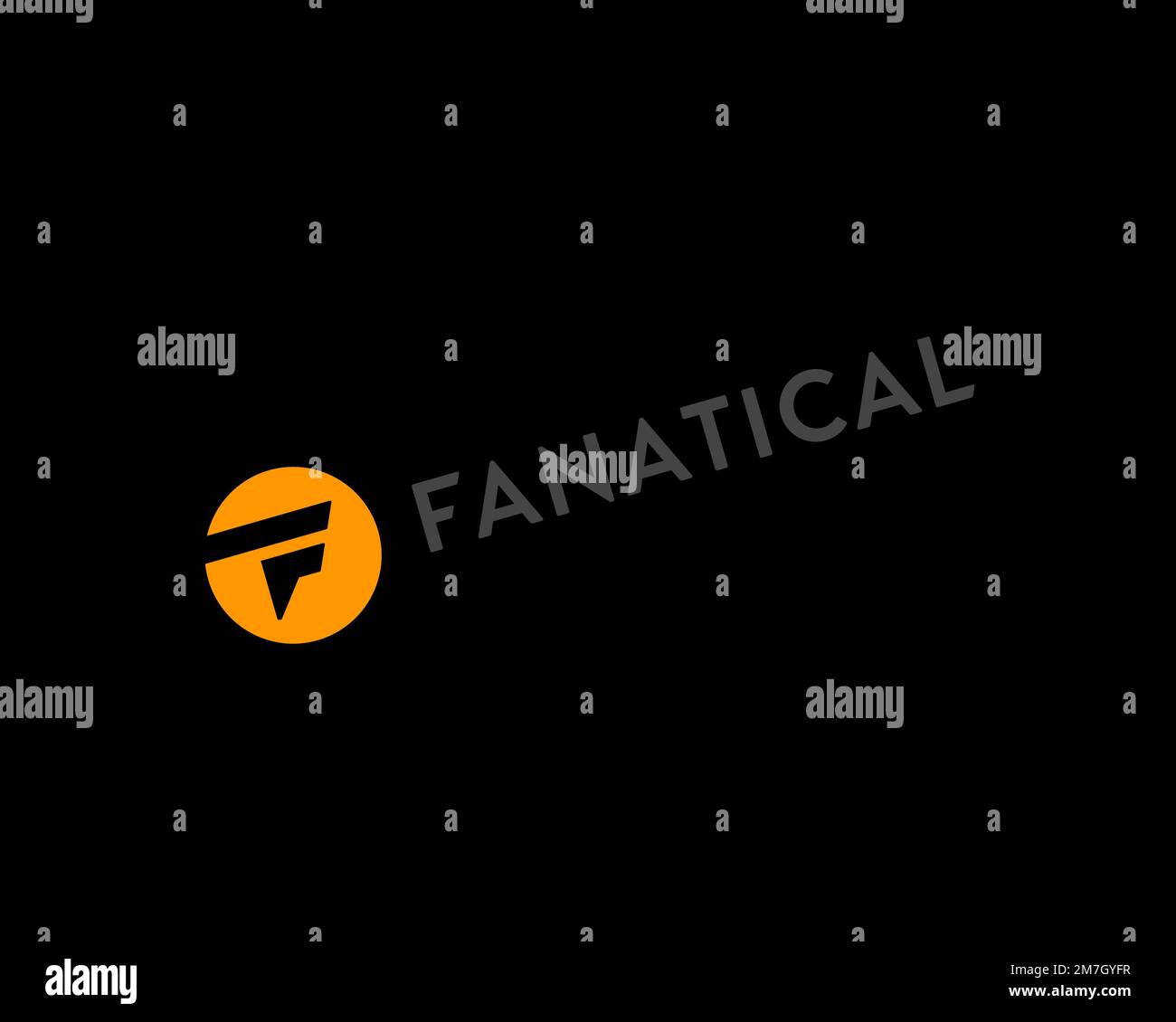 Fanatical company, rotated logo, black background Stock Photo - Alamy Fanatical company, rotated logo, black background Stock Photo - Alamy