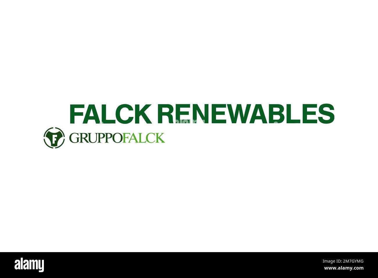 Falck Renewables, Logo, White background Stock Photo - Alamy