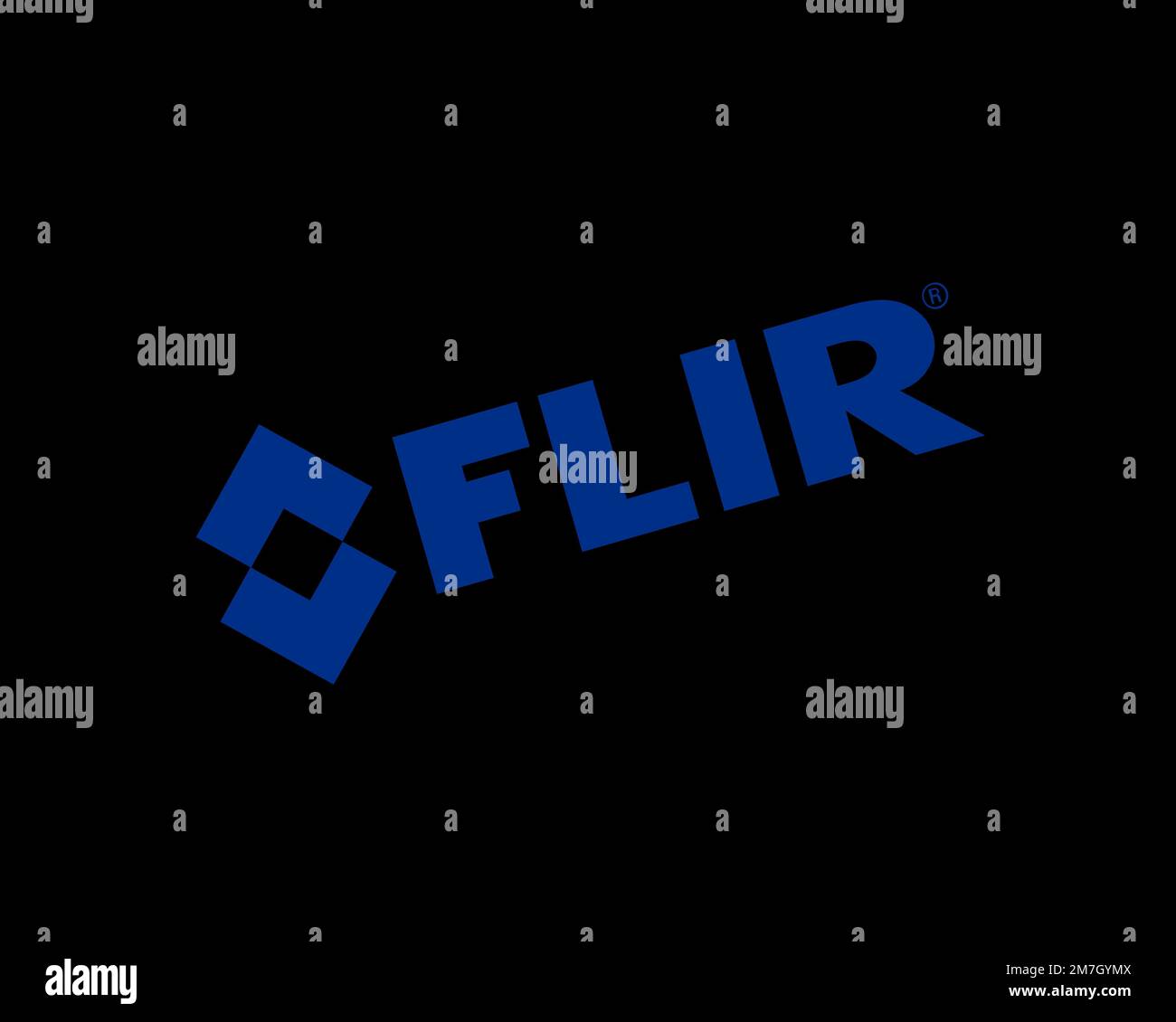 FLIR Systems, rotated logo, black background Stock Photo - Alamy FLIR Systems, rotated logo, black background Stock Photo - Alamy