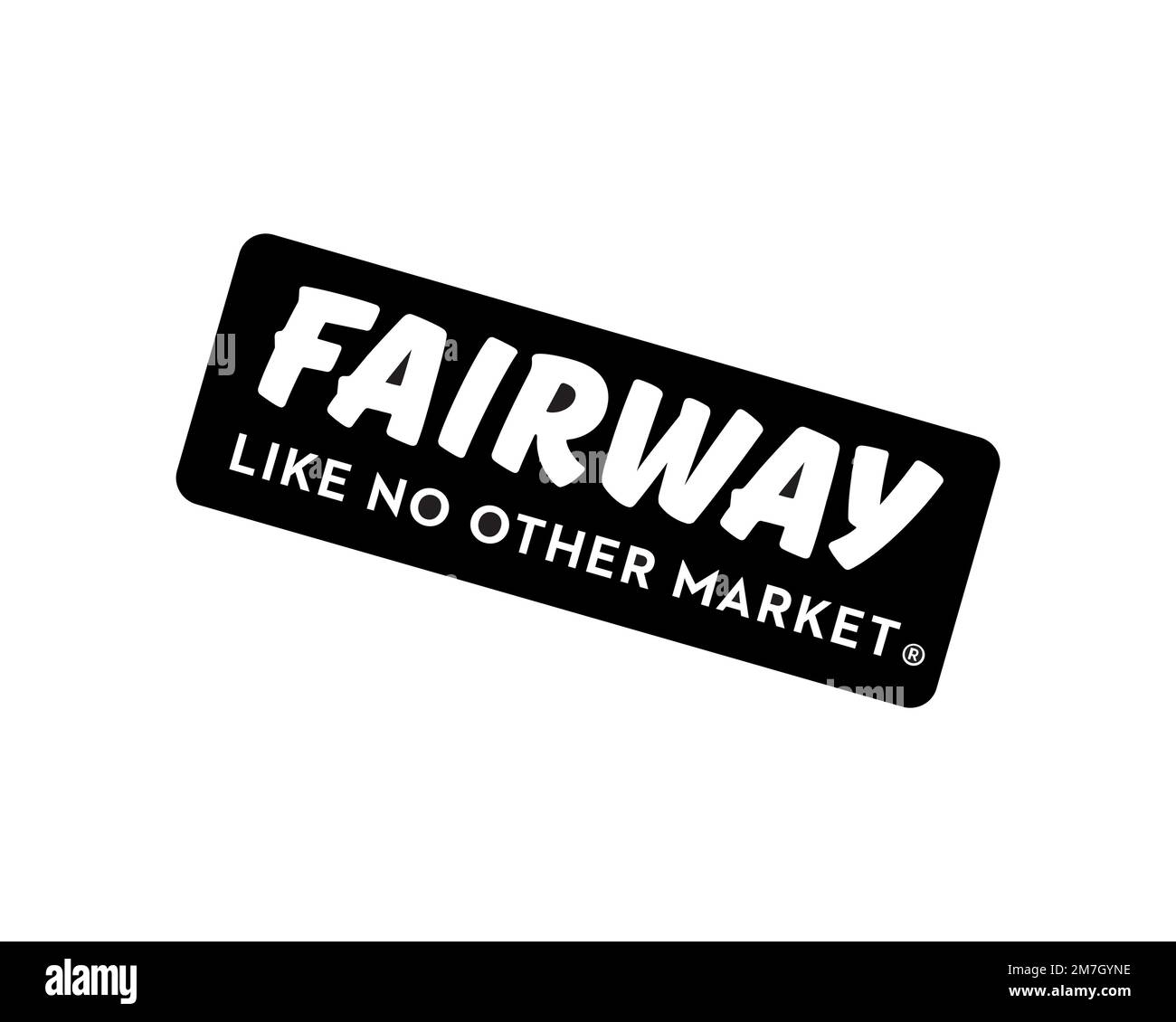 Fairway Market, rotated logo, white background B Stock Photo - Alamy