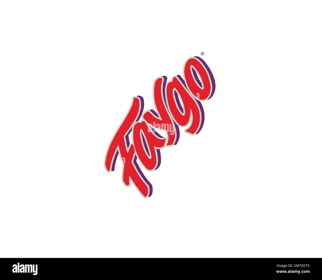 Faygo, rotated logo, white background Stock Photo - Alamy