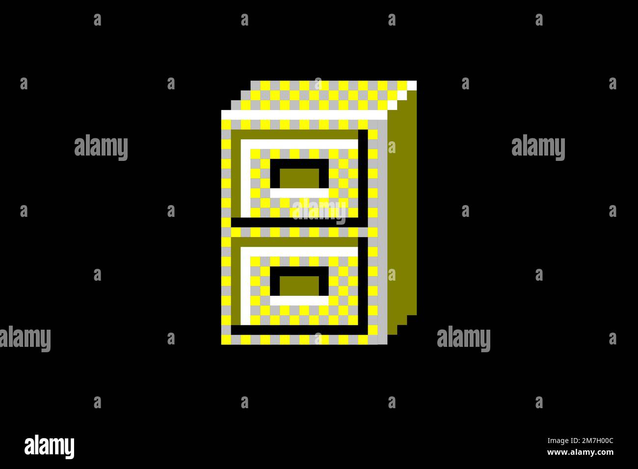 File Manager Windows, Logo, Black background Stock Photo - Alamy