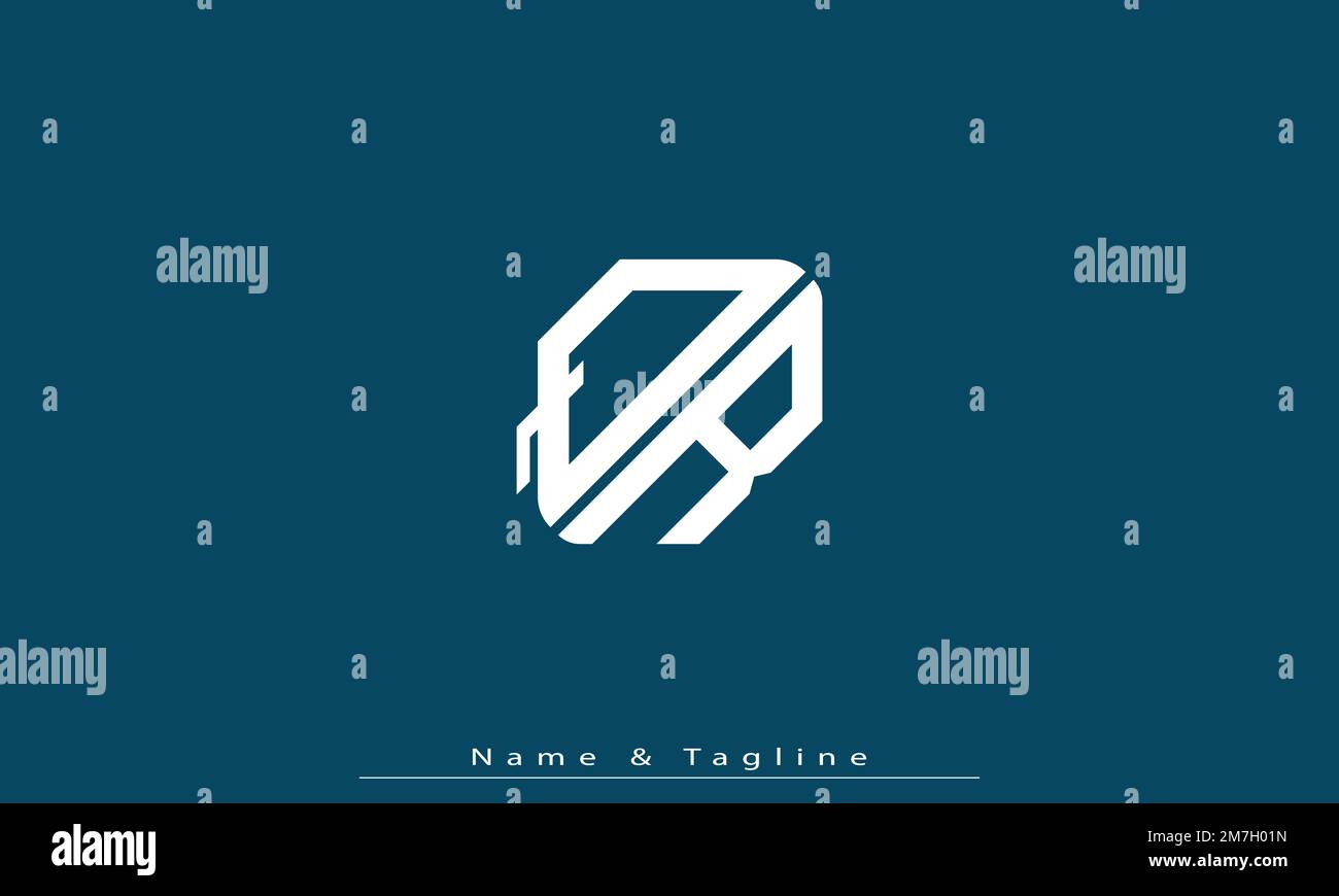 Alphabet letters Initials Monogram logo QR , RQ Stock Vector Image & Art - Alamy