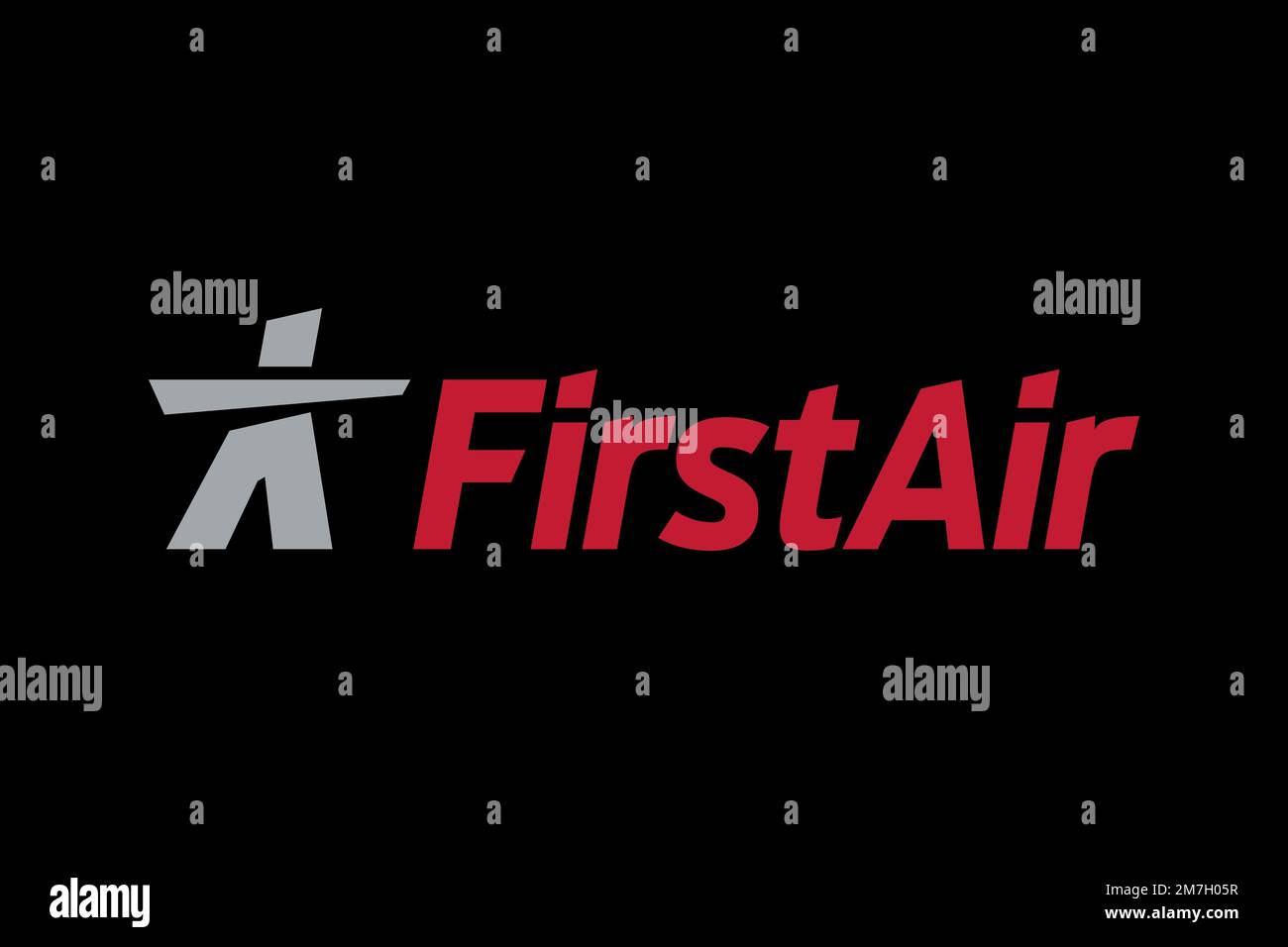 First Air, Logo, Black background Stock Photo - Alamy