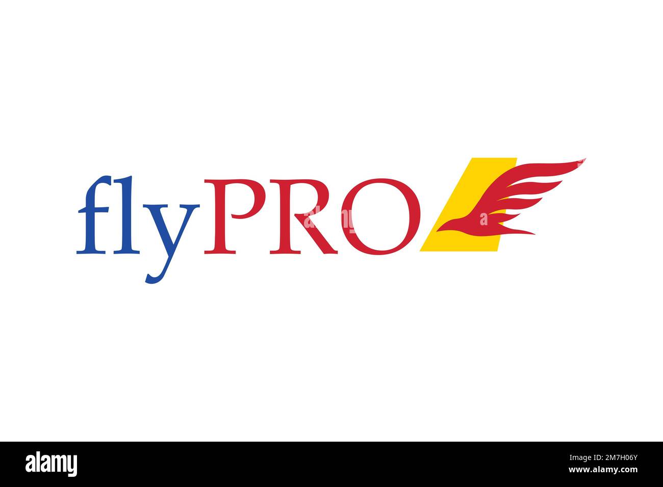 Fly Pro, Logo, White background Stock Photo - Alamy