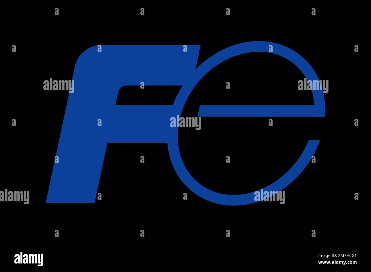 Fuji Electric, Logo, Black background Stock Photo - Alamy