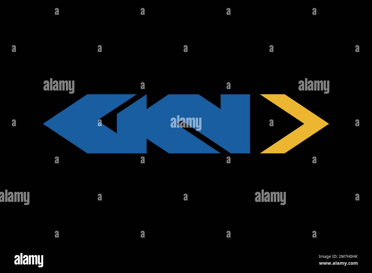 GKN, Logo, Black background Stock Photo - Alamy