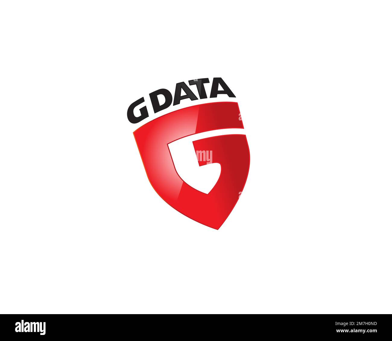 G Data CyberDefense, rotated logo, white background Stock Photo - Alamy