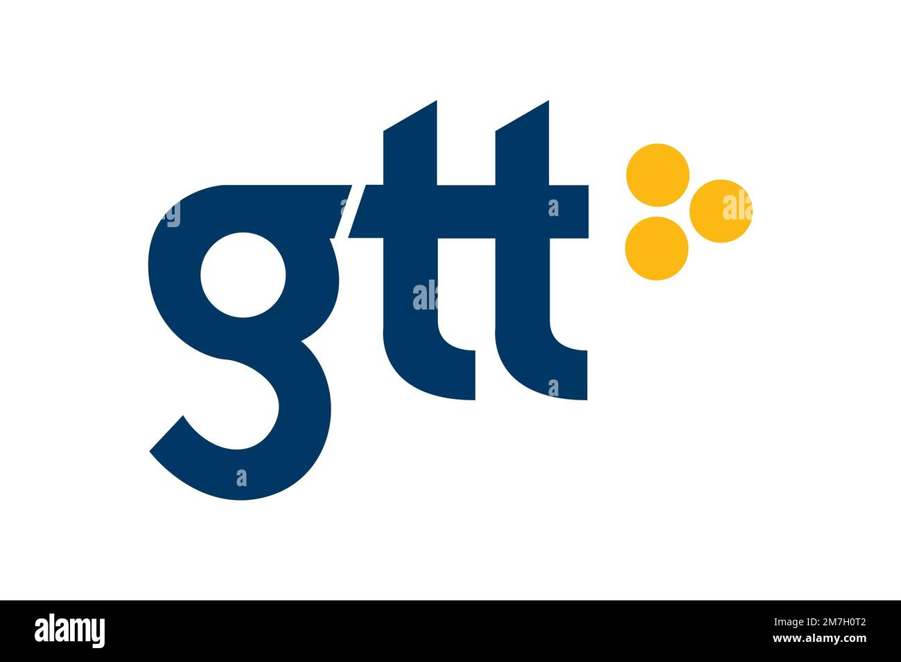 GTT Communications, Logo, White background Stock Photo - Alamy