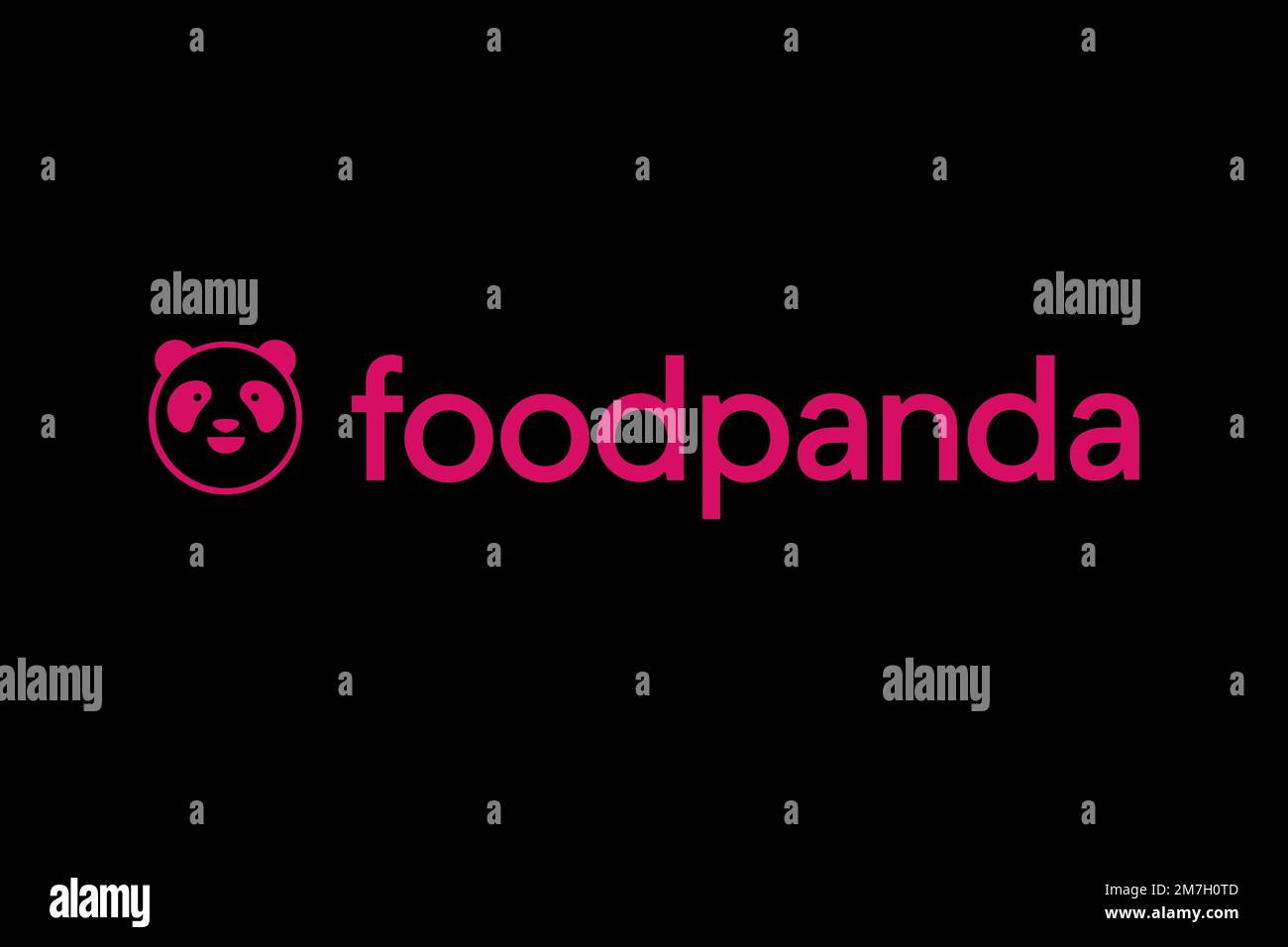 Gastronomy business, panda gastronomy business, panda, logo, black ...