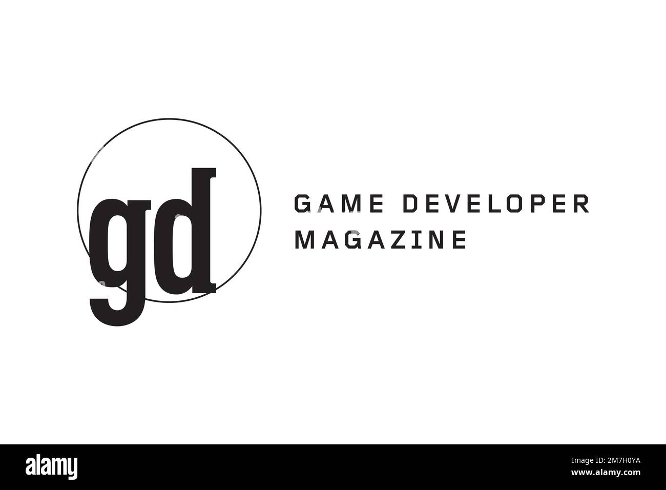 Game Developer magazine, Logo, White background Stock Photo - Alamy