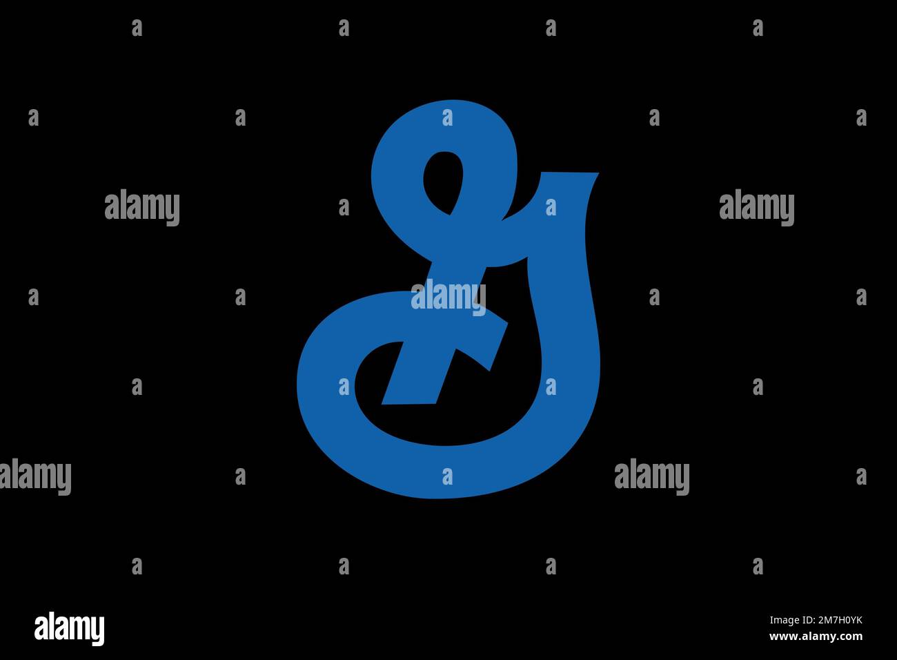 General Mills, Logo, Black background Stock Photo - Alamy