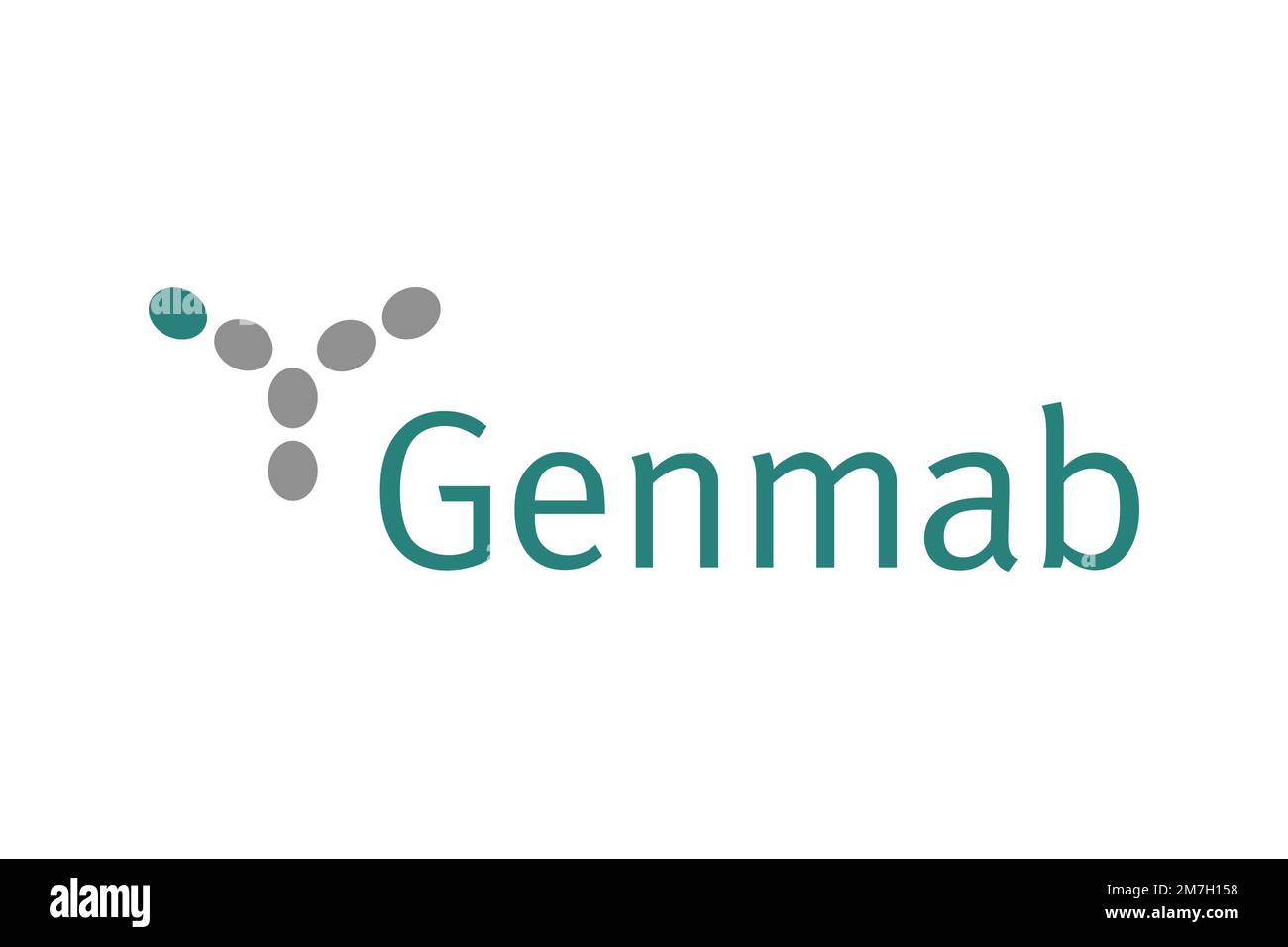 Genmab, Logo, White background Stock Photo - Alamy