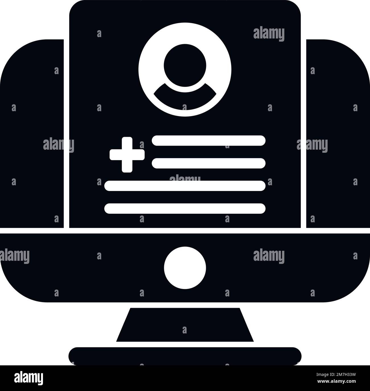 Pc health check Stock Vector Images - Alamy