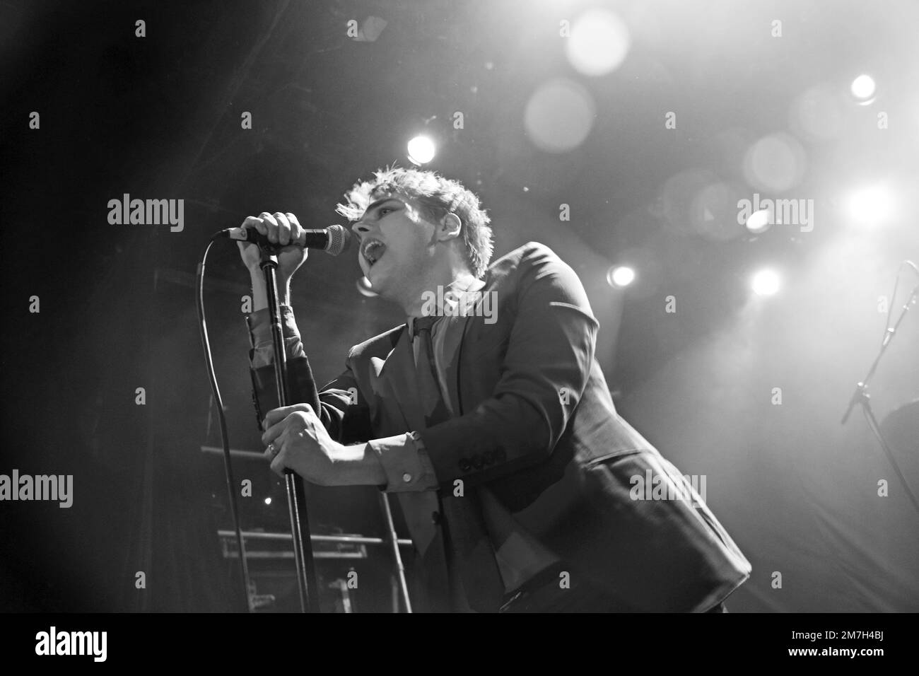 Gerard Way in concert at Irving Plaza in New York Stock Photo - Alamy