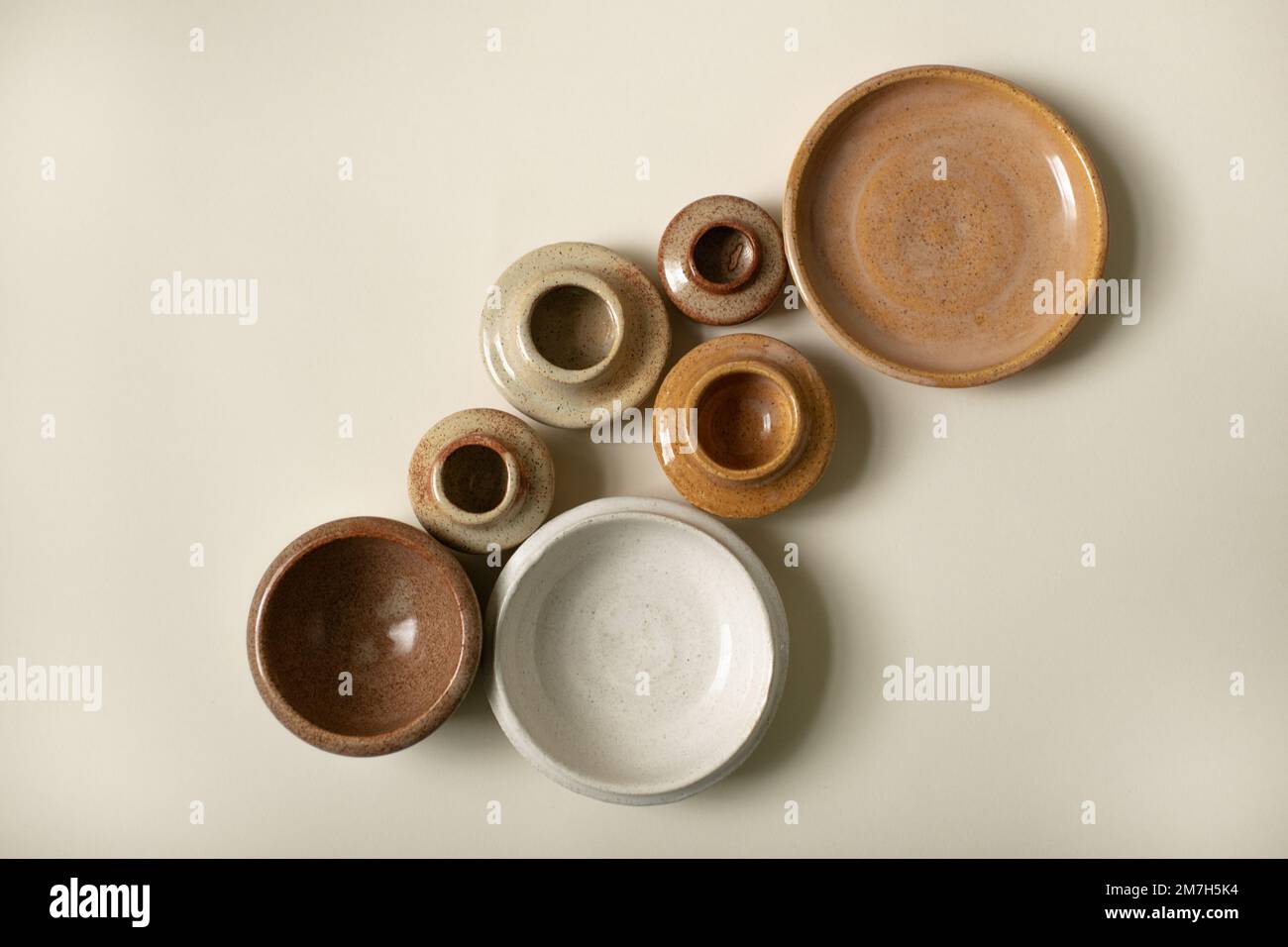 Clay colors pottery hi-res stock photography and images - Alamy