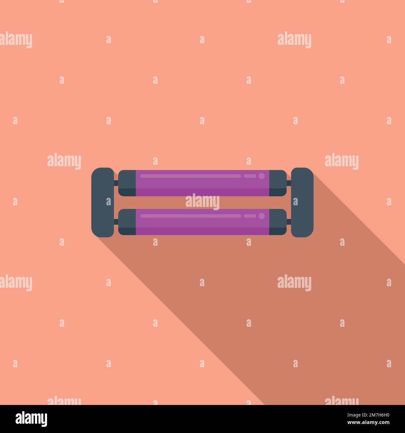 Led UV lamp icon flat vector. Air device. Medical care Stock Vector ...