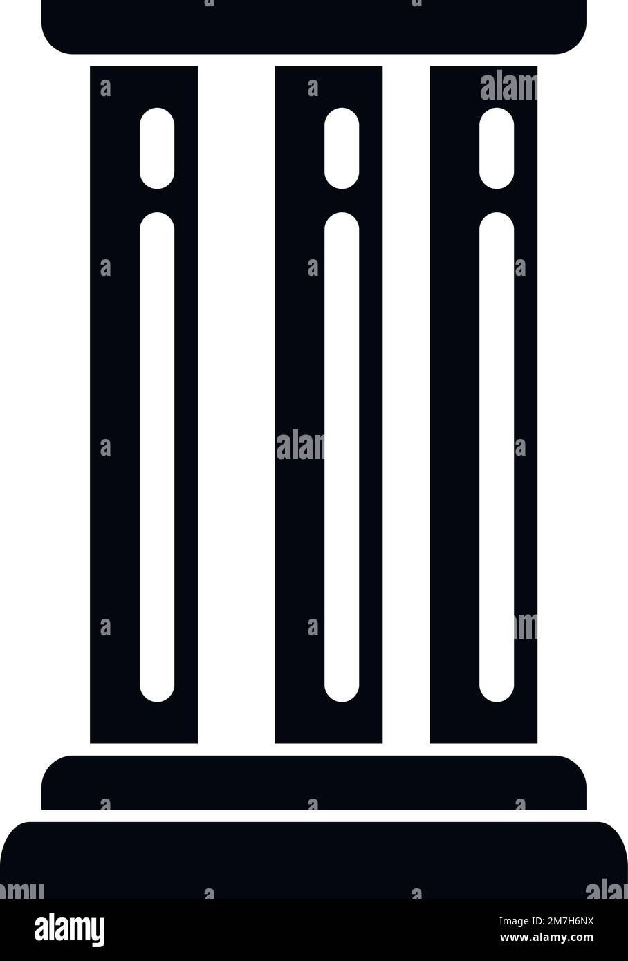 Rays lamp icon simple vector. Air device. Medical care Stock Vector ...