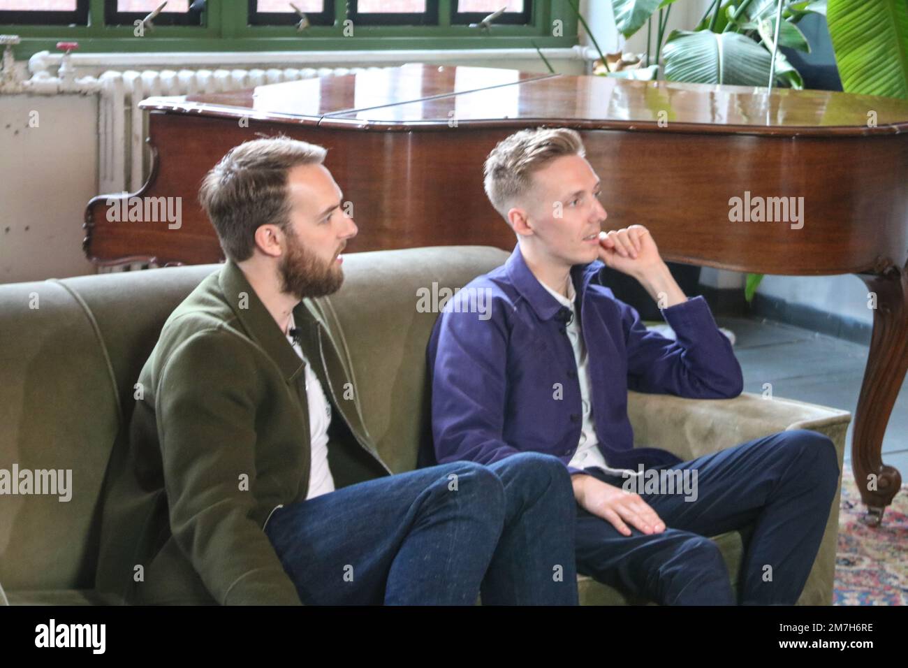 An Interview with electro-pop band Honne Stock Photo - Alamy