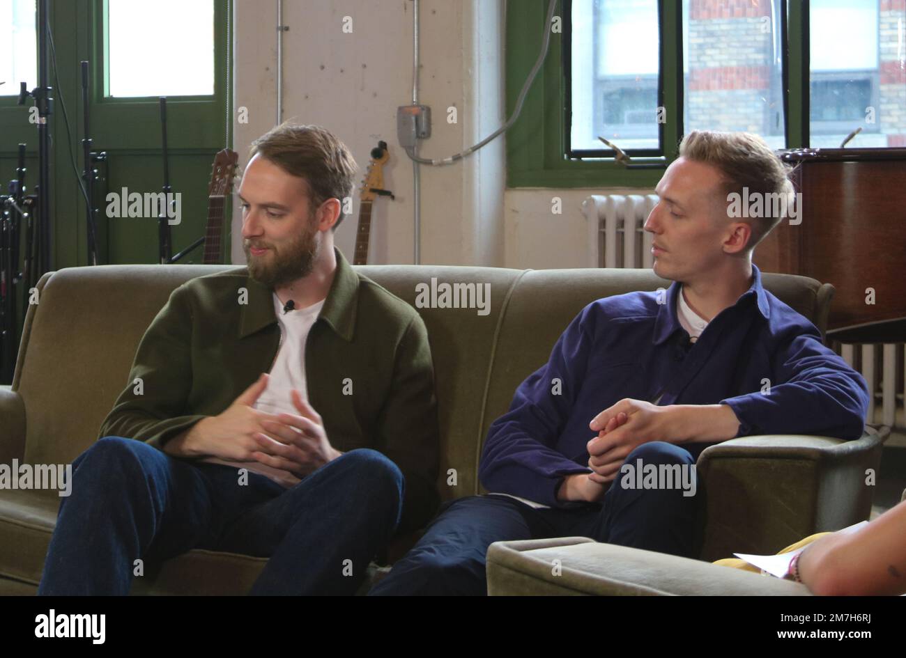 An Interview with electro-pop band Honne Stock Photo - Alamy